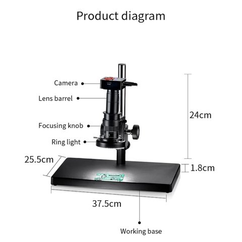 Industrial USB Microscope Supereyes T006 - GsmServer