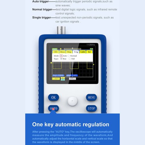 Digital Oscilloscope FNIRSI 1C15+ - ToolBoom